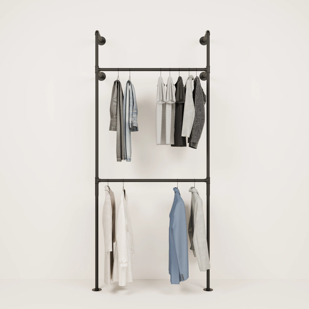 Closet Hanging Rod - Maximize Your Storage Space | pamo. – pamo. design