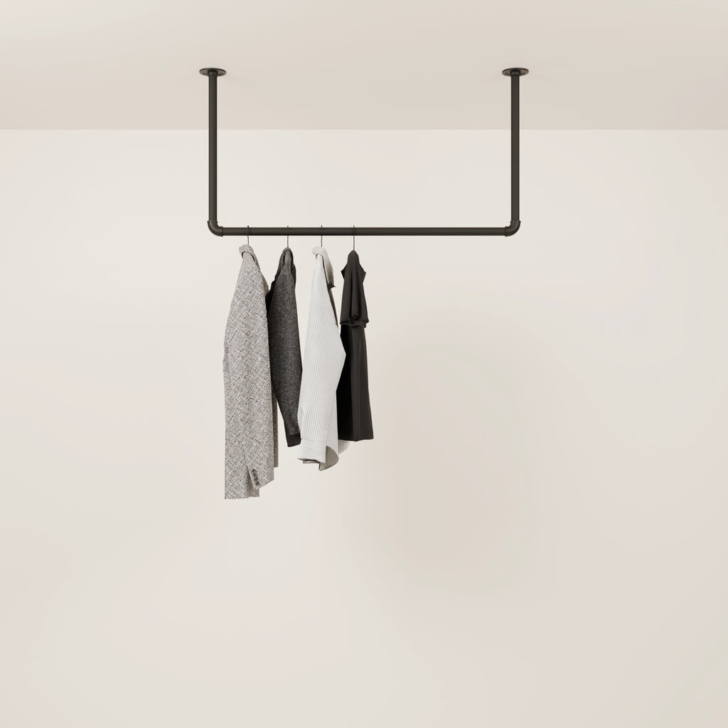 Ceiling Mounted Clothes Rail - Maximize Your Storage Space | pamo ...